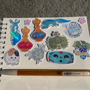 Nixie Drippy FFXIV Self-care Sticker - Stay Hydrated & Take Breaks ...