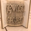 Book Folding Pattern - Alphabet Numbers Punctuation Cut and Fold ...