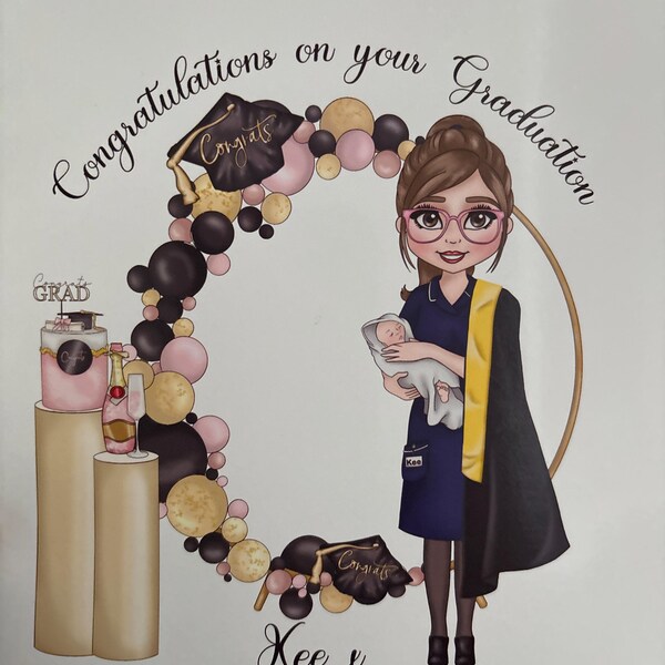 Cabin Crew New Job Card, Flight Attendant Congratulations Card, Gaining ...