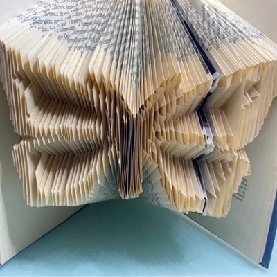 Read Book Folding Pattern and Beginners Tutorial. Folded Book - Etsy