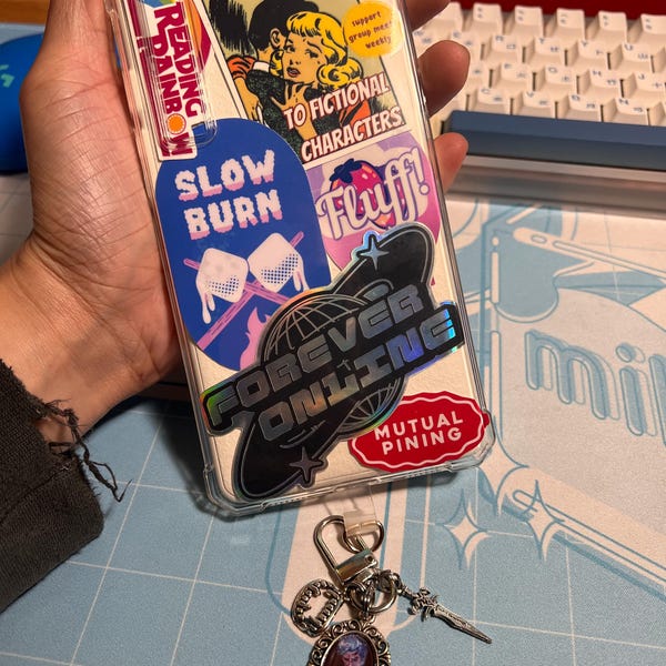 Y2k Aesthetic Sticker | Holographic Sparkle | Bold 2000's Graphic ...