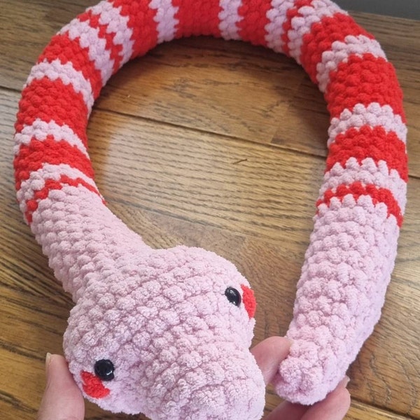 Snake Crochet Pattern and Tutorial / Viral Crochet Snake / Amigurumi ...