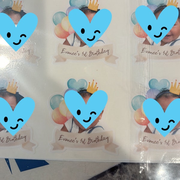 Birthday Stickerpersonalized Birthday Stickercustom Kid Birthday ...