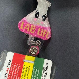 Badge Buddy/medical Laboratory/mlt/mt/mls/clinical Lab - Etsy