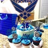 Custom Air Force Emblem Cake Topper. United States Air Force Custom ...