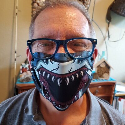 Great White Shark Teeth Sharks Wild Animal Ocean Sea Fish Sublimation ...