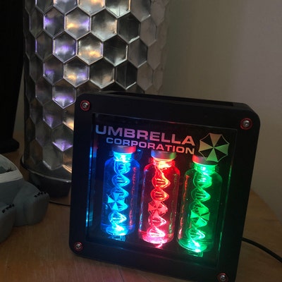 Xience Technologies Lighted 3 Vial Display Set - Etsy