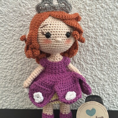 PDF File Amigurumi Sofia Doll Pattern Crochet Princess Amigurumi Doll in English US Terms - Etsy