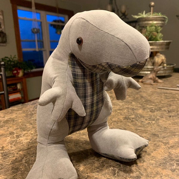 Dinosaur Sewing Pattern T-REX PDF DOWNLOAD - Etsy
