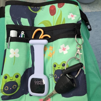 Pets at Vets Nurse Hip Pouch, Vet, Makeup Artist Bag, Veterinary Pocket ...