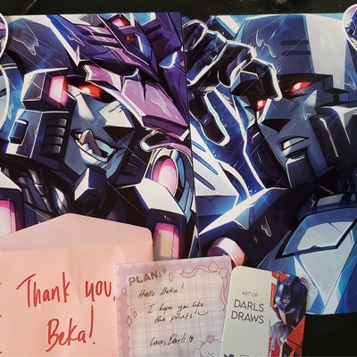 Starscream Transformers IDW Print - Etsy