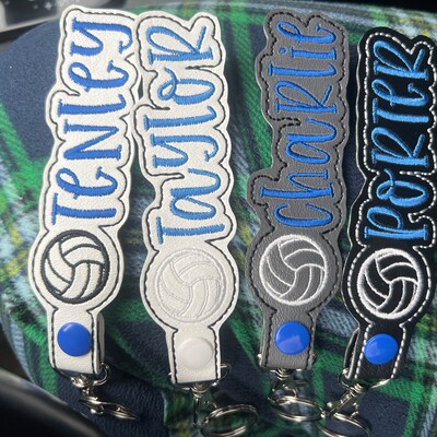 Custom Volleyball Keychain, Volleyball Team Gifts, Personalized ...