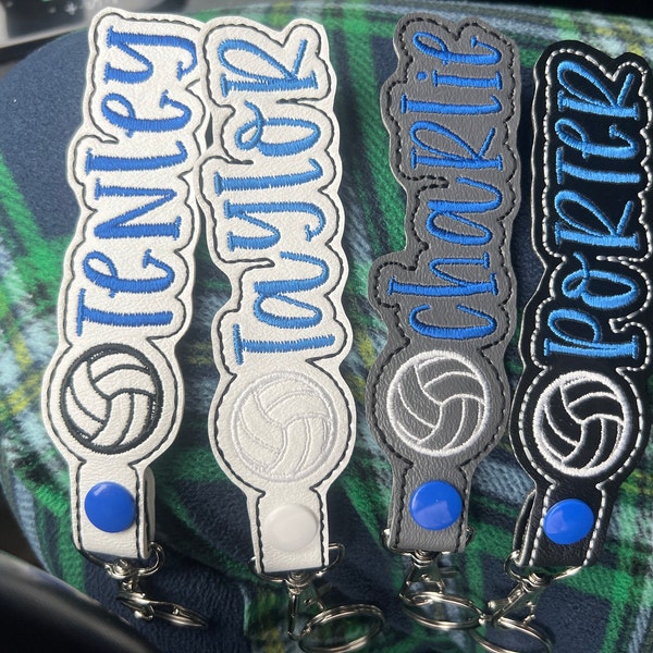 Custom Volleyball Keychain, Volleyball Team Gifts, Personalized ...