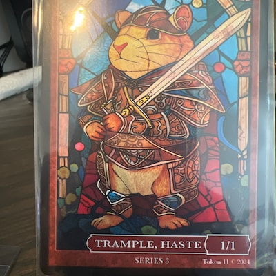 Squirrel Token Art by Pat Lewis Magic the Gathering Givememana's Tokens ...