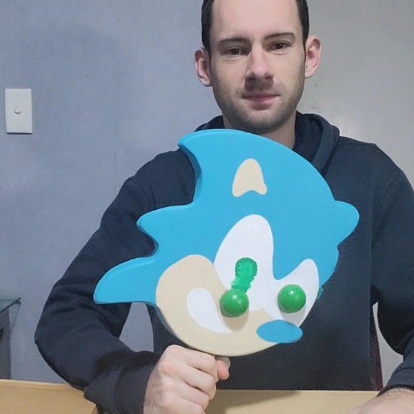 Sonic the Hedgehog Ice Pop Sculpture by Danny Wicked - Etsy