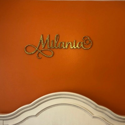 Wooden Name Sign Mila Custom Wood Name Sign Personalized Wood Name Sign ...