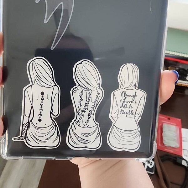 Extra Large Feyre Back Tattoo Sticker officially Licensed - Etsy
