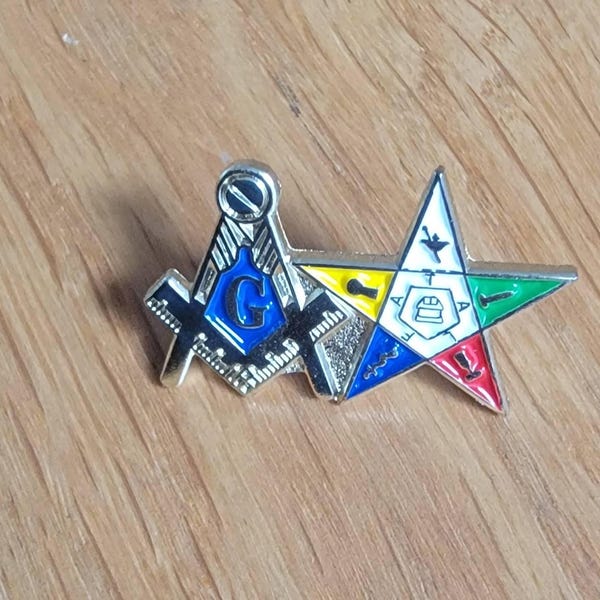 Masonic Corn Wine and Oil Lapel Pin - Etsy