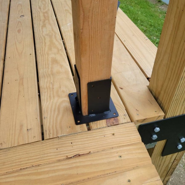 Foot/wall Mount Bracket for 4x4 Post - Etsy