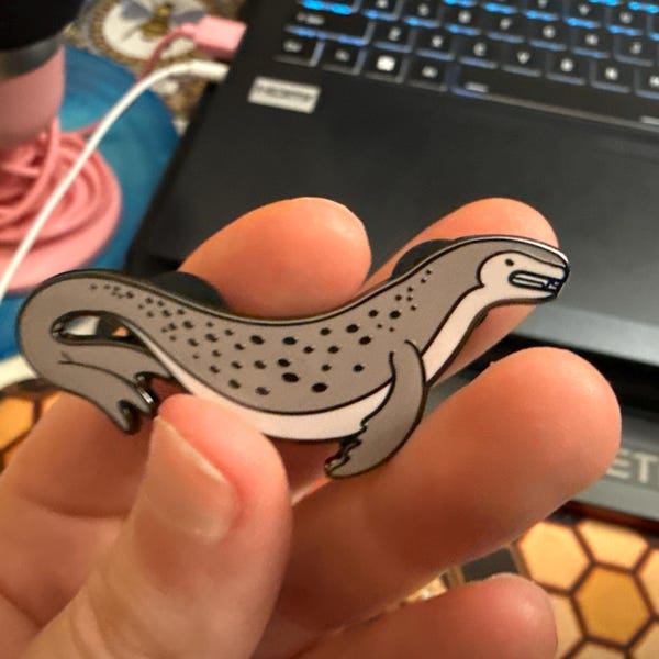 LIMITED EDITION Marine Life Pins - Leopard Seal Polar Bear Orca Killer ...