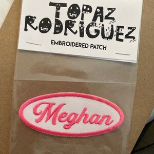 Custom Vintage Style Name Tag-choice of Color | Etsy