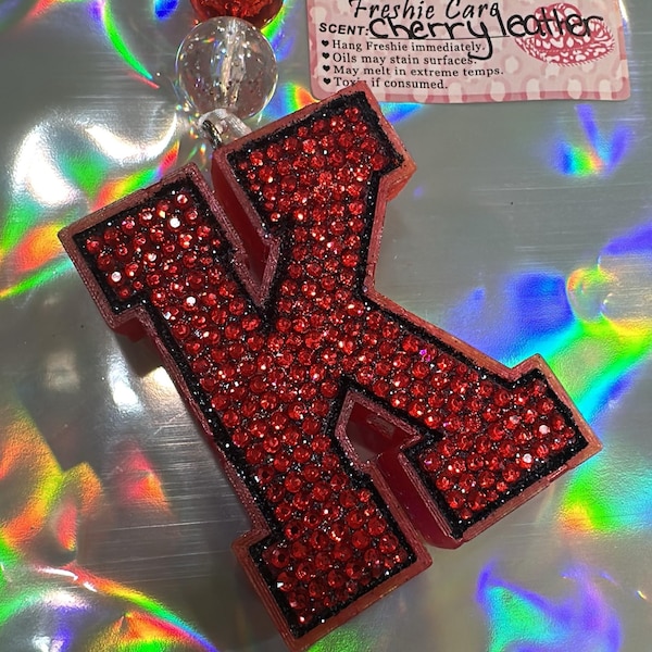 Alphabet Letters Freshie Vent Clips Silcone Mold for Car Freshies ...