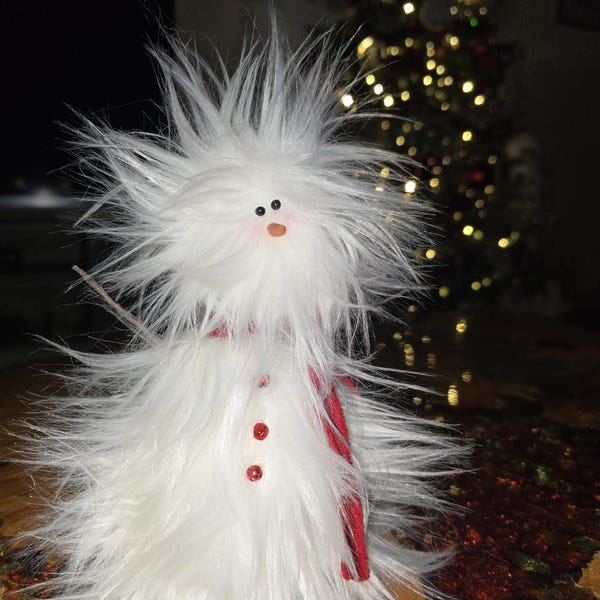 Frazzled Snowman - Etsy