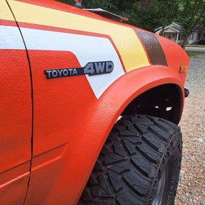Toyota First Gen 4runner Tailgate Badge Labels Sticker Label - Etsy