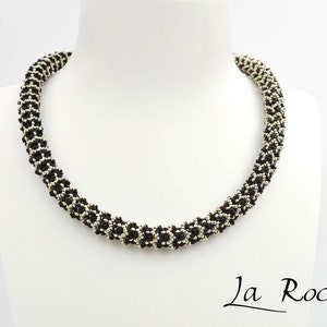 Beading Tutorial, Beading Pattern , Necklace Tutorial ,petrova Necklace Tutorial , Craw Tutorial ...