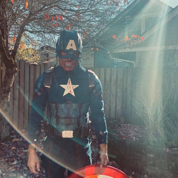 DIY Captain America Helmet KIT - Etsy