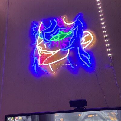 BTS Led Neon Sign BTS Love Yourself Flower Neon Sign Korean - Etsy