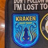 Kraken Dive Team Embroidered Patch Kraken Cryptozoology - Etsy