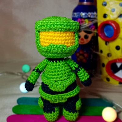 Master Chief Crochet Pattern Video Game Inspired PDF File - Etsy
