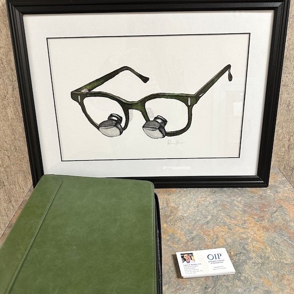 Floral Colon Watercolor Print - Floral Abstract Colon ...