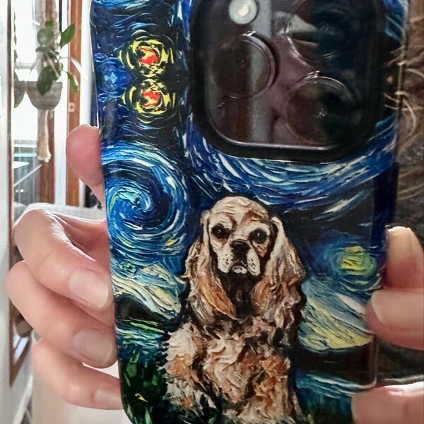 Haunted Castle Art Starry Night Dark Print the Haunting of Van Gogh by ...