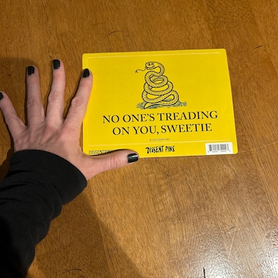 No One is Treading on You, Sweetie Sticker XL - Etsy