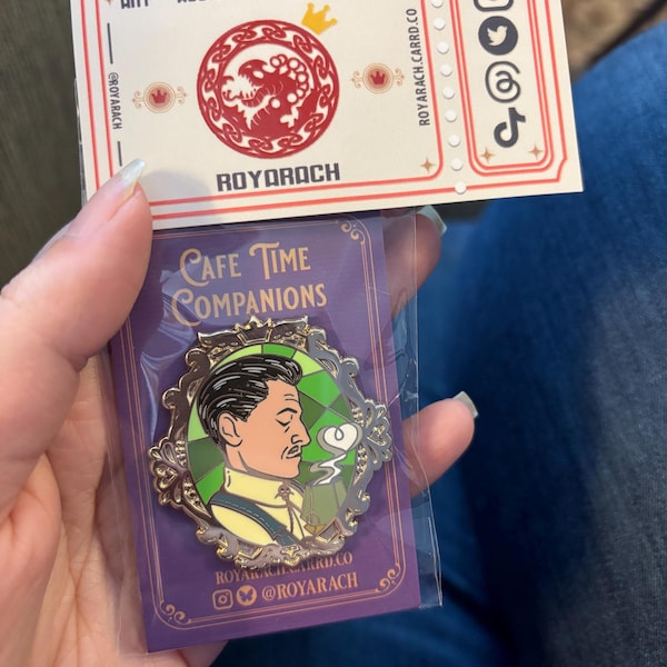 Cafe Time Companions | Dragon Age Veilguard Companion Enamel Pin - Etsy
