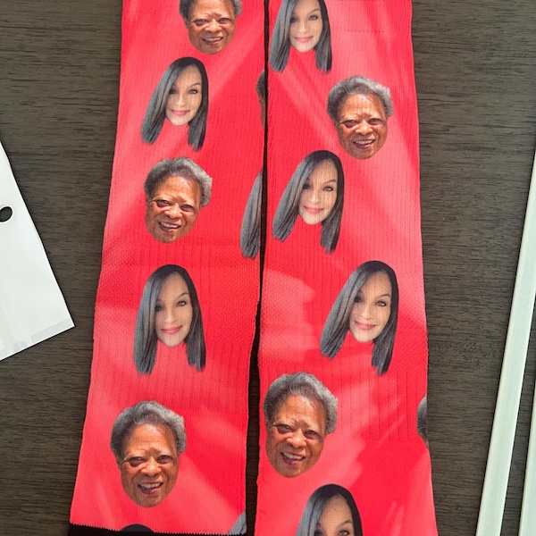 Custom Printed Socks Custom Face Sock Custom Photo Socks Personalized ...