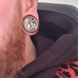 Bear Plug / Gauge Saba Wood Convex Double Flare - Etsy