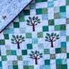 Tree Applique Pattern PDF Tree With Leaves Applique Template, Instant ...