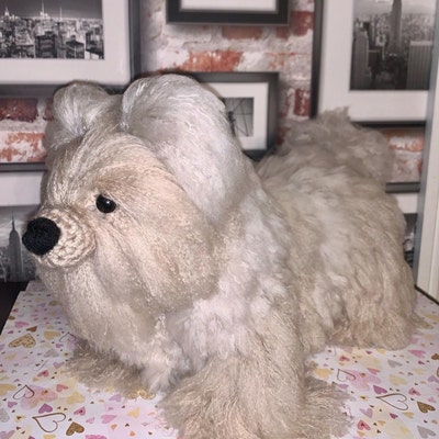 Crocheted Old English Sheepdog PDF Pattern Digital Download ENGLISH ...