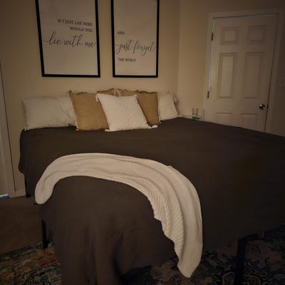 Bedroom Wall Decor Over the Bed Signs Couple Bedroom Prints Set of 2 ...