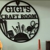Kuttyarts Custom Craft Room Metal Sign, Creative Room Sign,gift for Her ...
