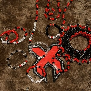 Excision X Headbanger Kandi Perler Necklace for EDM Music | Etsy