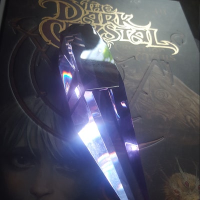 The Dark Crystal the Crystal Shard purple, Replica Prop, Crystal Glass ...