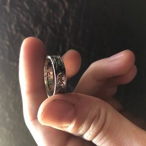 Bible Verse Hebrew Ring My Beloved, Inside Engraving, Ani Ledodi, Art ...