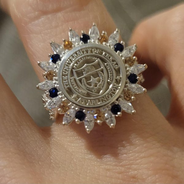 College Ring, University Ring, Graduation Gift, Graduation Ring, Woman ...