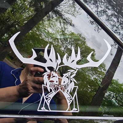 Hazbin Hotel Inspired Zestial Vinyl Decal Sticker - Etsy