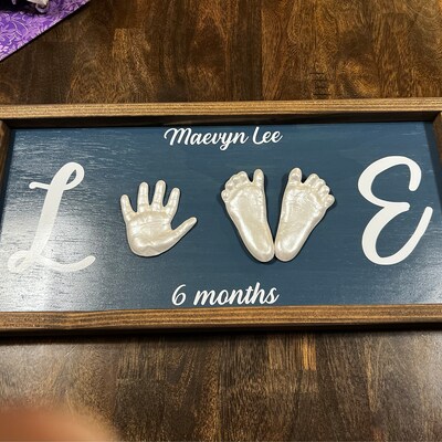 DIY Baby Hands and Feet Casting Kit, Newborn Hand and Foot Mold, Baby ...