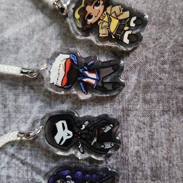 Overwatch Phone Charms - Etsy